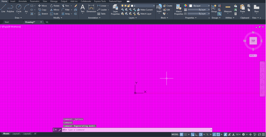 AutoCAD 2022 Background Colors