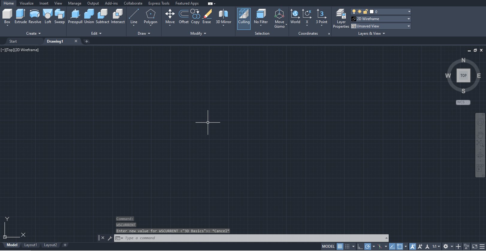 AutoCAD 2022 Display Explanation Of The Elements Of The Workspace 