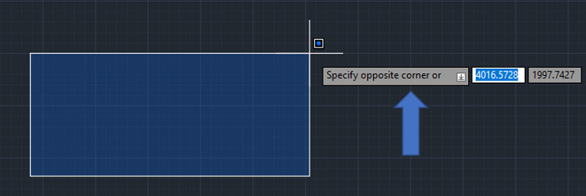 AutoCAD 2022 Dynamic Input