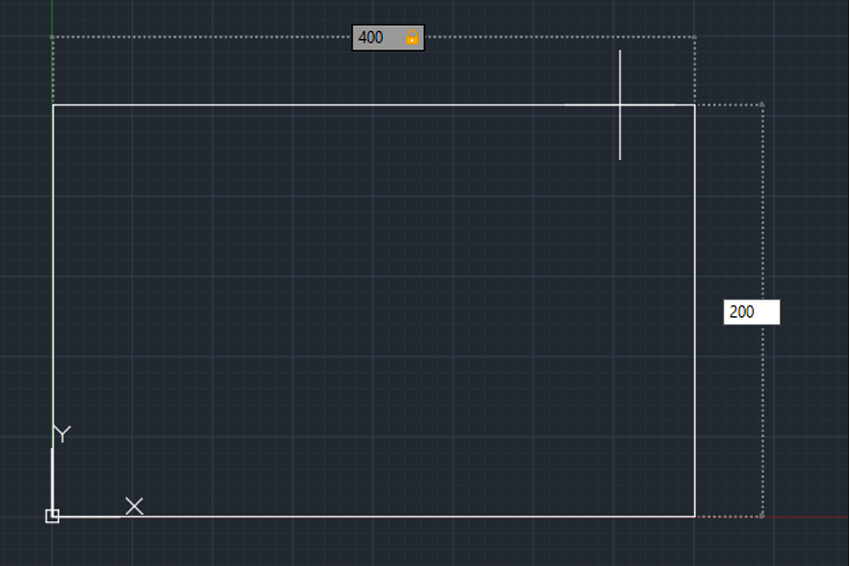 AutoCAD 2022 Dynamic Input