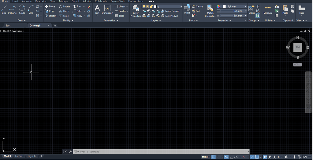 AutoCAD 2022 Fillet Command