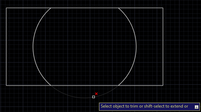 AutoCAD 2022 Trim Command