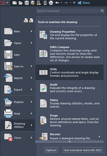 Drawing Units In AutoCAD 2022