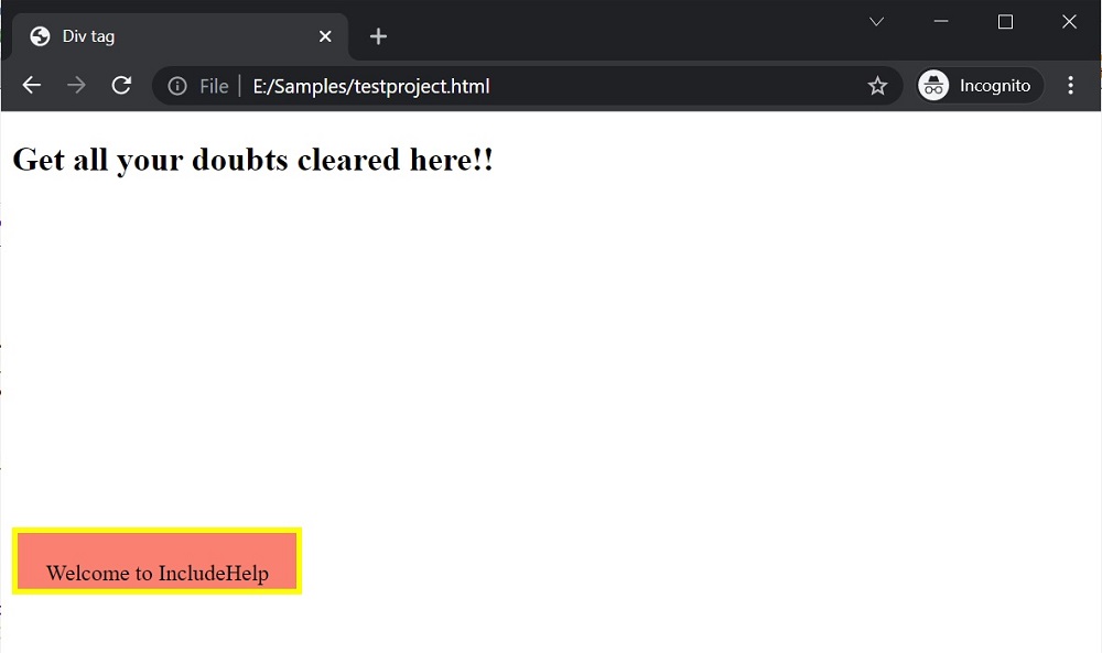 How Do I Center Tag Using CSS 