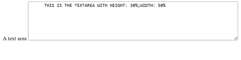 Should I Size A Textarea With CSS Width Height Or HTML Cols Rows Attributes 
