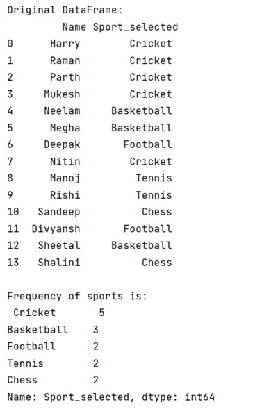 Count The Frequency That A Value Occurs In A DataFrame Column