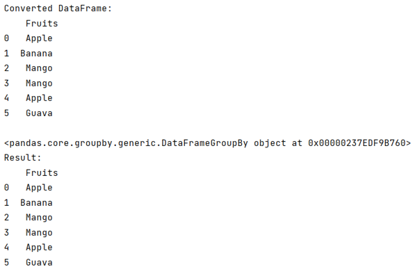 How To Group A Series By Values In Pandas 